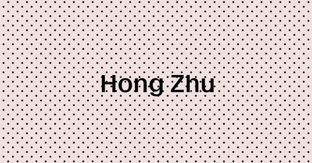 Hong Zhu | SCA New Contemporaries 2024